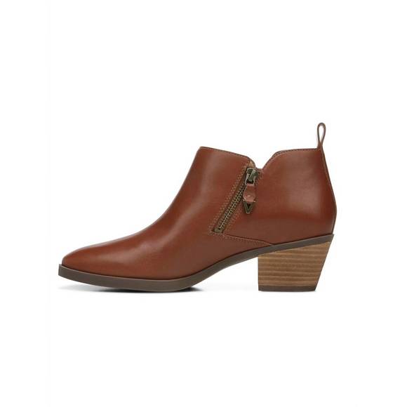 Vionic | Shoes | New Vionic Womens Cecily Ankle Boot Medium In Cognac ...